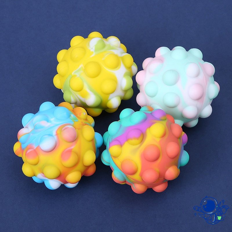 Jual Mainan Penghilang Stress Stress Ball 3D Bola Squishy Mainan Anak ...