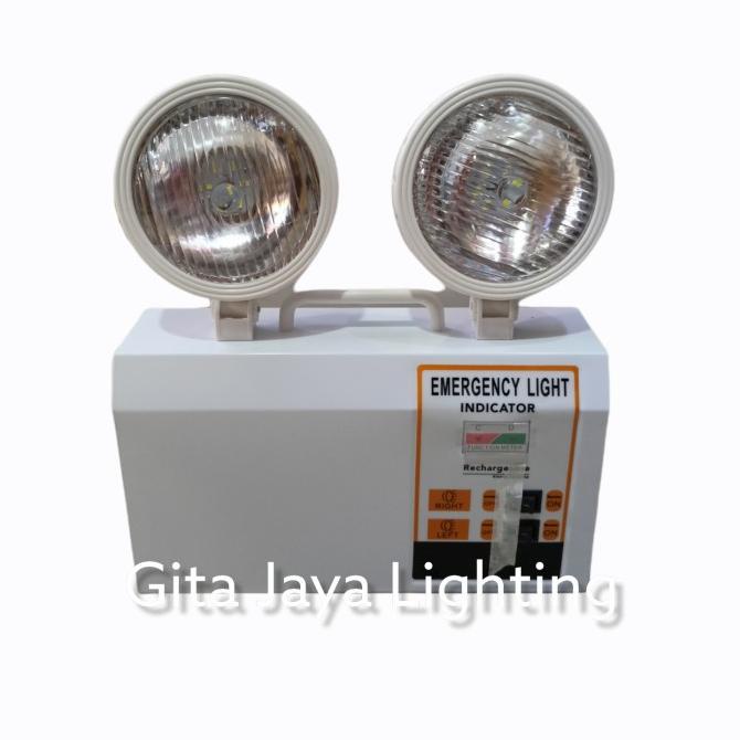 Jual Lampu LED emergency automatic mata kucing 2 5 watt otomatis 10 ...