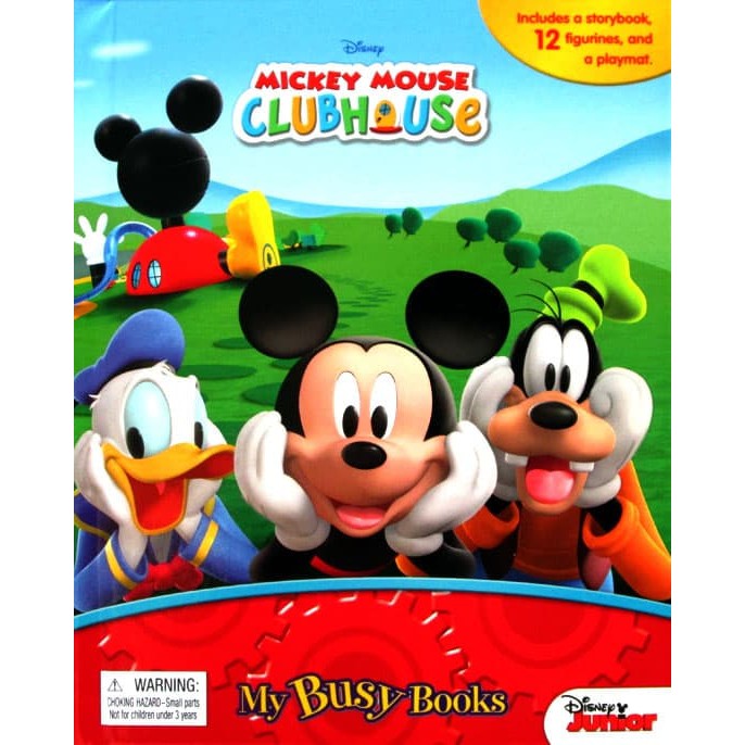 Jual My Busy Book Mickey Mouse Clubhouse | Shopee Indonesia