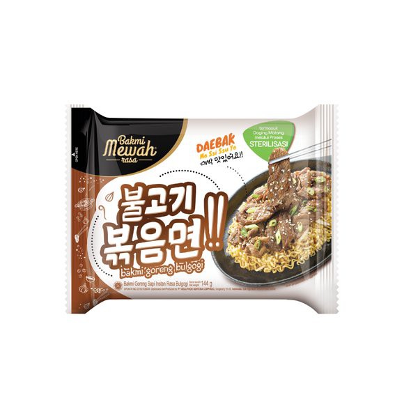 Jual MIE BAKMI GORENG RASA BULGOGI 144G | Shopee Indonesia