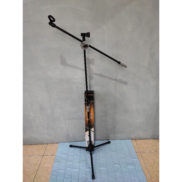 Jual Stand Cagak Mic Panjang BMA SR200 SR-200 Double Mic SR 200 Tripod ...