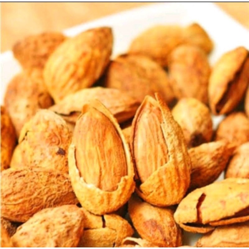 Jual Cemilan Sehat Kacang Almond Susu Cemilan Khas Arab Kacang Almon ...