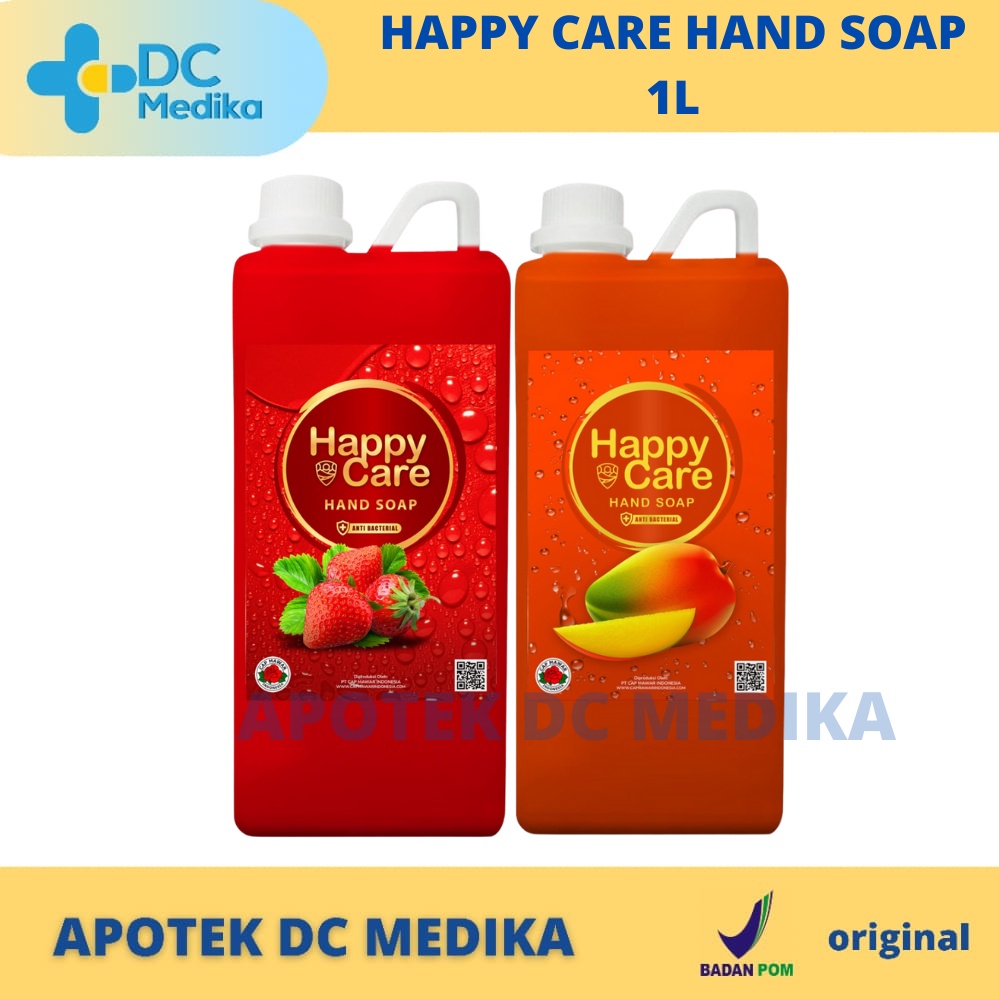 Jual HAPPY CARE HAND SOAP 1000ML | Shopee Indonesia
