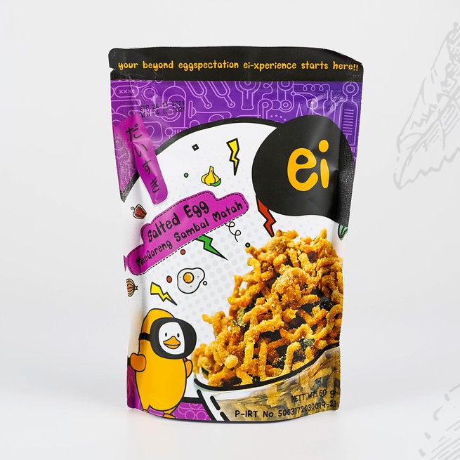 Jual EI SALTED EGG MEE GORENG SAMBAL MATAH 60GR | Shopee Indonesia