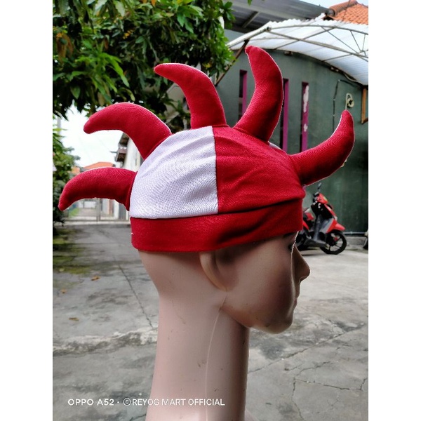 Jual TOPI TIMNAS GARUDA / PERSIS SOLO / DELTRAS / TOPI KARNAVAL PENTAS ...