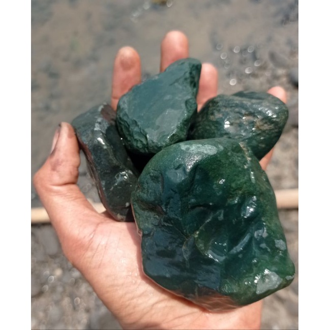 Jual Batu Hijau Natural Untuk Aquarium Hiasan Lain Garut Bacan Dan Phyrus Shopee Indonesia