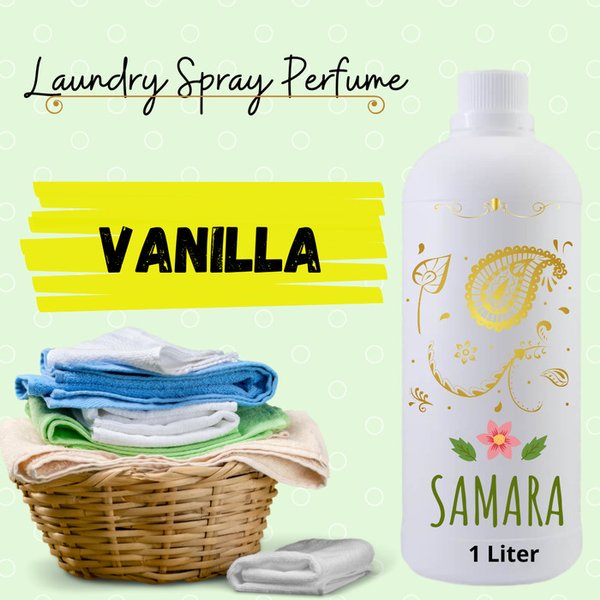 Jual VANILLA - SAMARA - Laundry Spray Perfume - 1 Liter | Shopee Indonesia