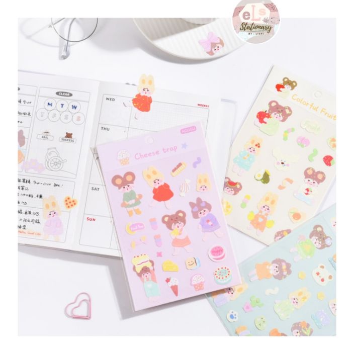 Jual Cute Korean Sticker Blink Sequin [G-000014] | Shopee Indonesia
