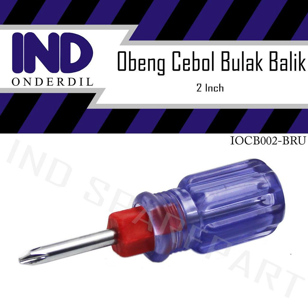 Jual Obeng Cebol-Mini-Kecil-Stubby Bulak-Bolak Balik 2 Way-2Way 2 inch ...