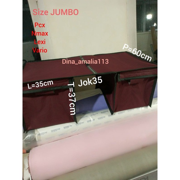 Jual Tas Pos Obrok Kurir Sales Anti Air Tas Box Motor Tas Rengek Tas ...