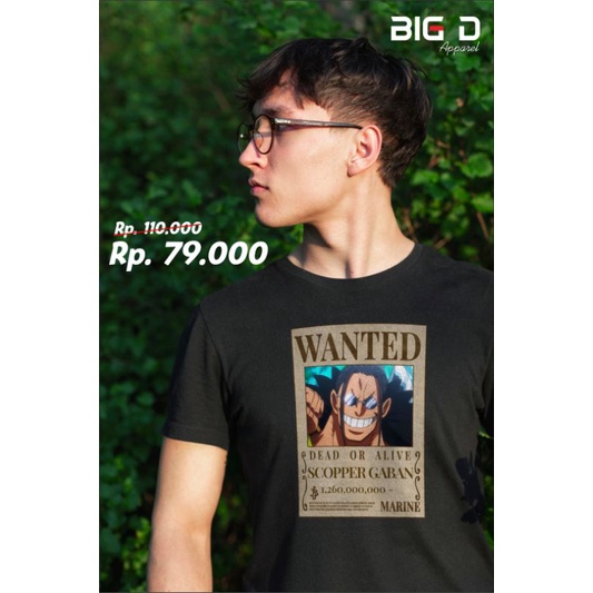 Jual Kaos Bounty Scoper Gaban One Piece | Shopee Indonesia