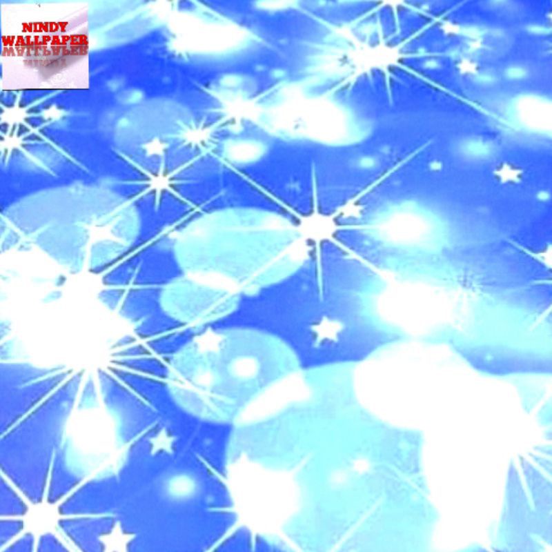 Jual Wallpaper Stiker Dinding Motif Langit Biru Bertabur Bintang ...