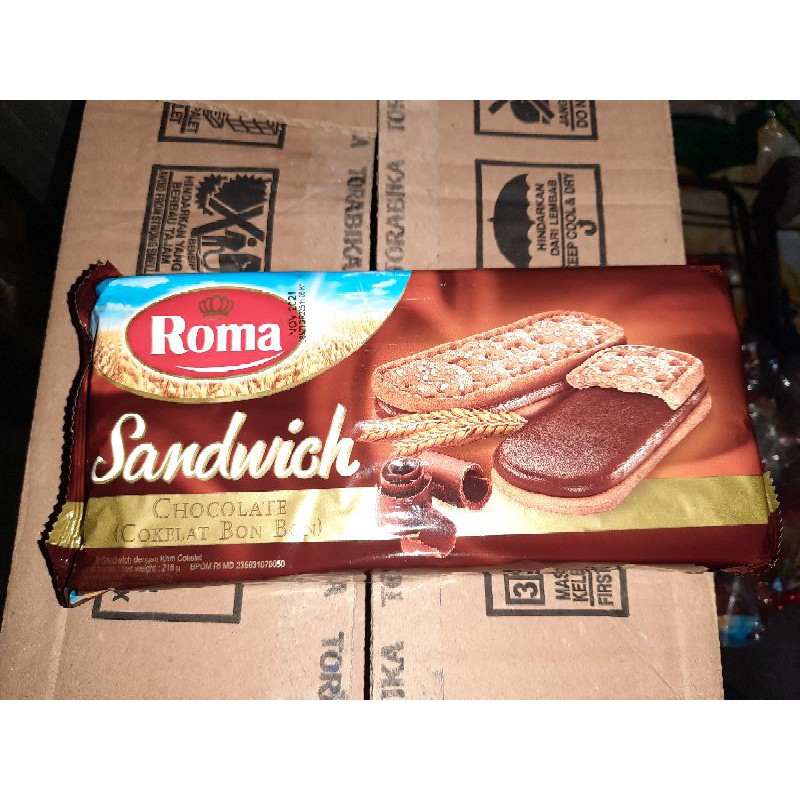 Jual Roma Sandwich Coklat 157 gr | Shopee Indonesia