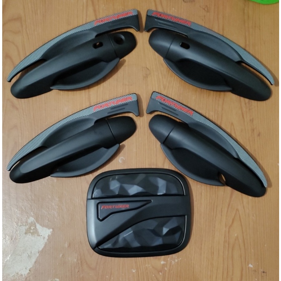 Jual Paket Komplit Outer Handle Tank Cover All New Fortuner 2016 up ...