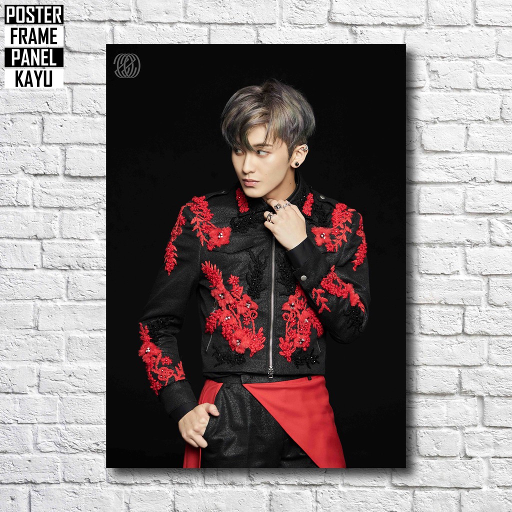 Jual Poster NCT Mark Resonance Part 2 Frame Kayu Solid A4 MRK015 ...