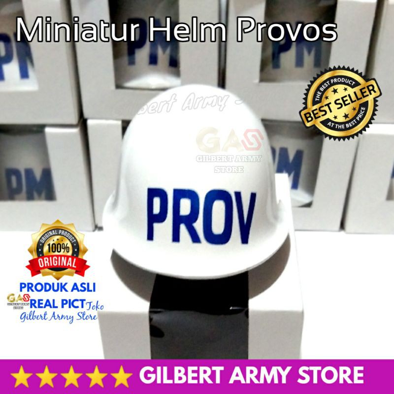 Jual Miniatur Helm Dashbor mobil Logo Kesatuan Tni Polisi Militer ...