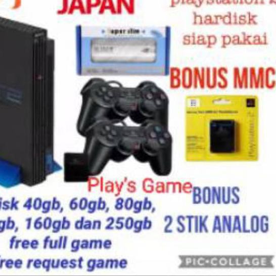 Jual Playstation2 HDD 160GB FULL GAME / PS2 Fat Hardisk Ekternal Paket ...