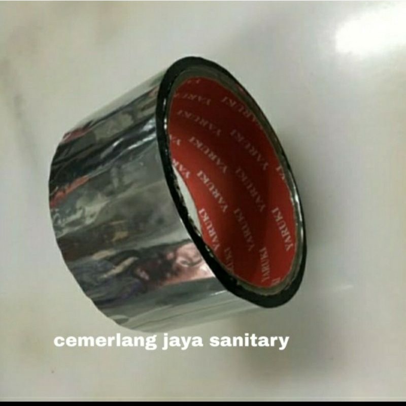 Jual Lakban Slang Fleksibel Aluminium Foil Tahan Panas | Shopee Indonesia