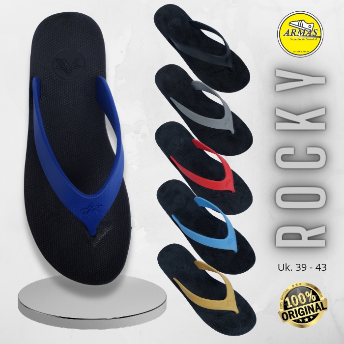 Jual ORIGINAL Sandal Jepit Pria - Sandal jepit pria bahan karet/pvc ...