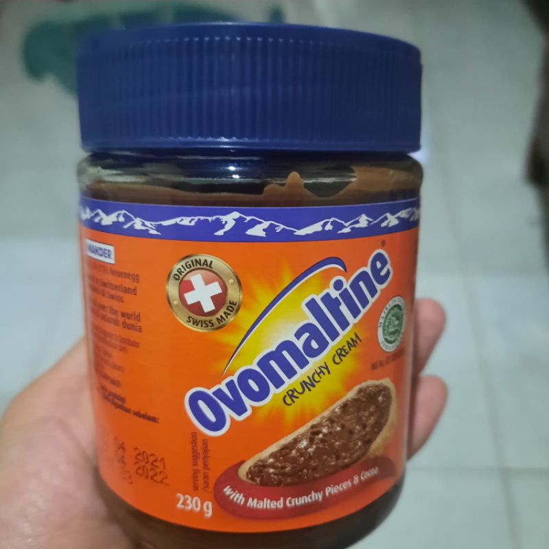Jual ovomaltine crunchy cream/selai coklat | Shopee Indonesia