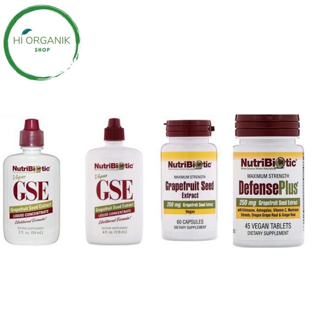 Jual NutriBiotic GSE Grapefruit Seed Extract Liquid Concentrate 59 ml ...