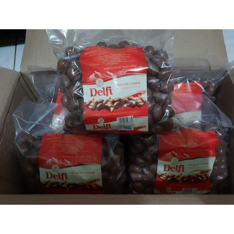 Jual COKLAT DELFI ISI ALMOND DAN MEDE 1KG | Shopee Indonesia