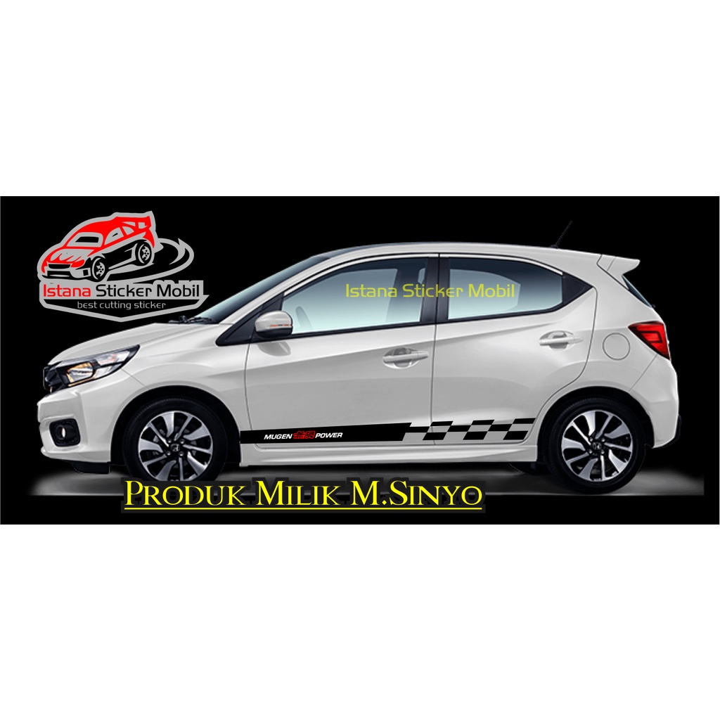 Jual stiker honda brio jazz mugen list mobil honda jazz brio cutting ...