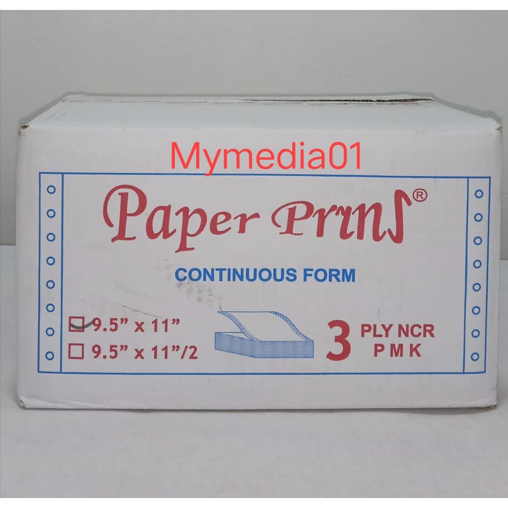 Jual Continuous Form 3 ply PAPERPRYNS - Kertas Komputer Murah | Shopee ...