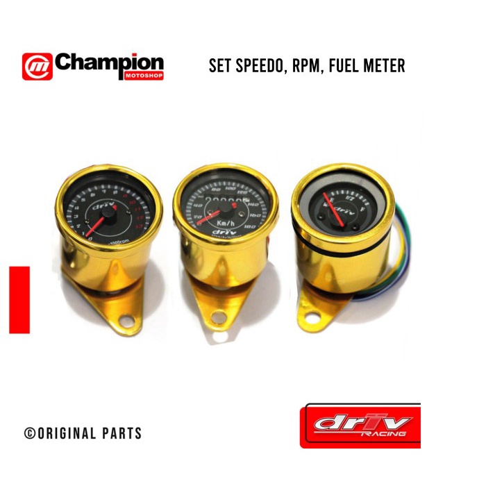 Jual Set Speedo Rpm Fuel Meter Indikator Jarum Driv | Shopee Indonesia
