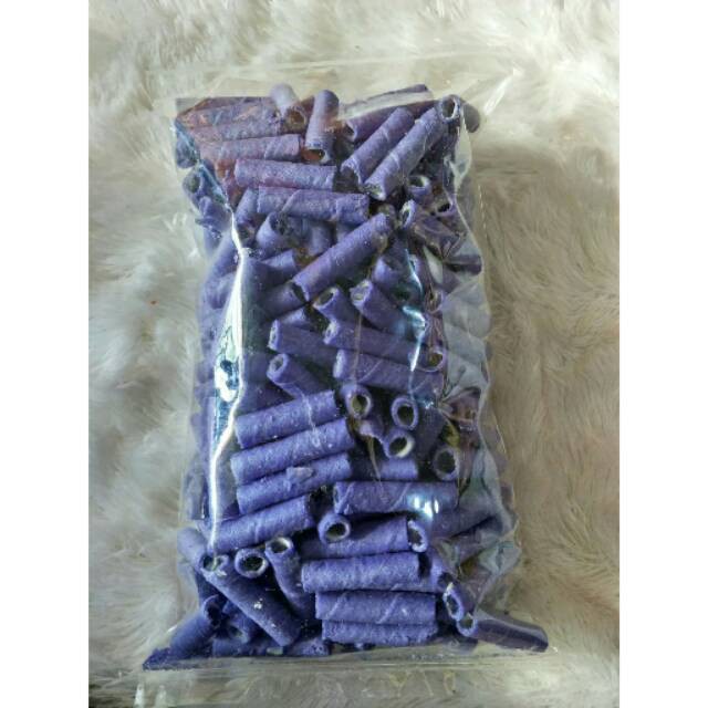 Jual astor stik wafer roll rolls mini blueberry sanck ungu makanan ...