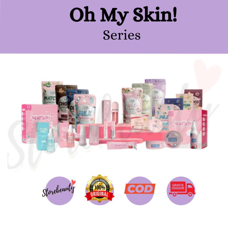 Jual OH MY SKIN SERIES | PEEL OFF MASK OH MY SKIN | LOTION SPRAY OH MY ...