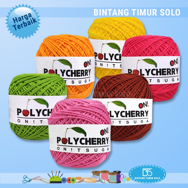 Jual Benang Rajut Polycherry Onitsuga 100 Gram | Shopee Indonesia