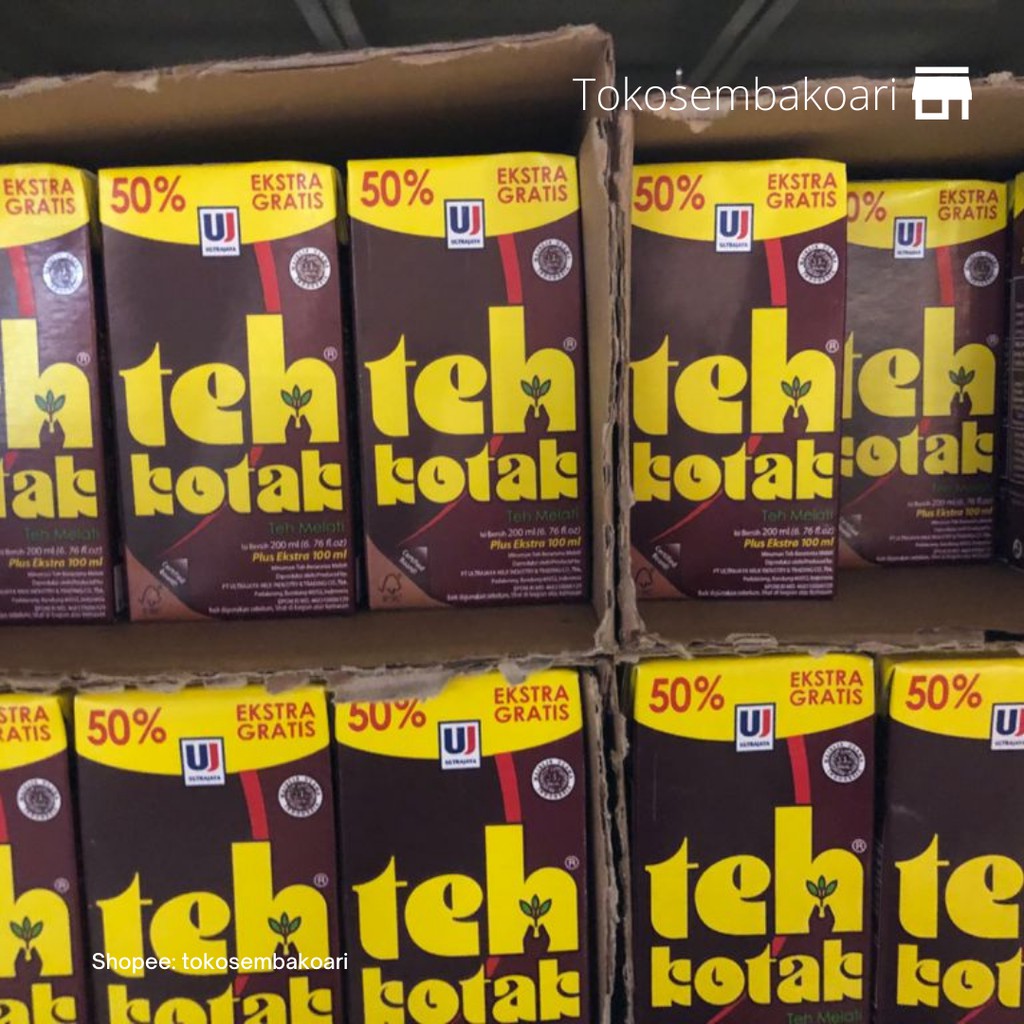 Jual Teh kotak 300 ml | Teh Kotak Minuman Teh Instan Rasa Apel dan ...