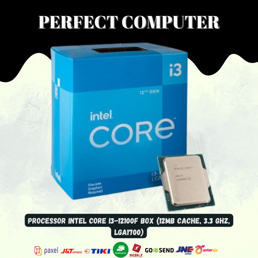 Jual Processor Intel Core i3-12100F BOX (12MB Cache, 3.3 GHz, LGA1700 ...