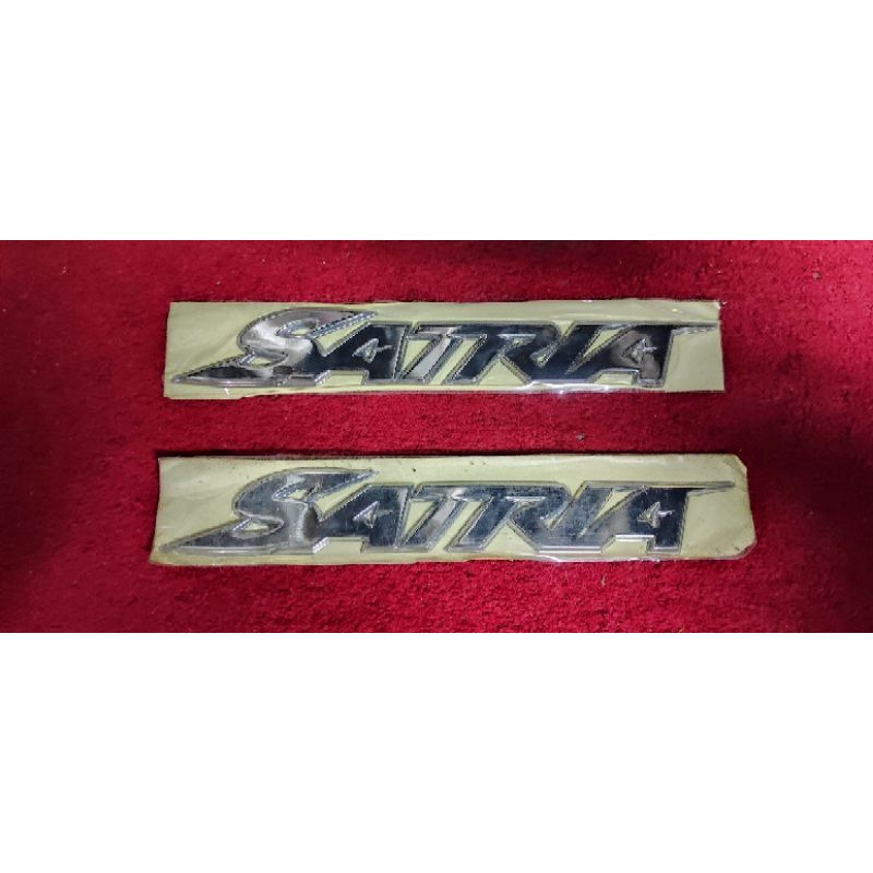 Jual LOGO EMBLEM SIMBOL TULISAN BODY SATRIA FU FACELIFT INJEKSI 150 SGP ...