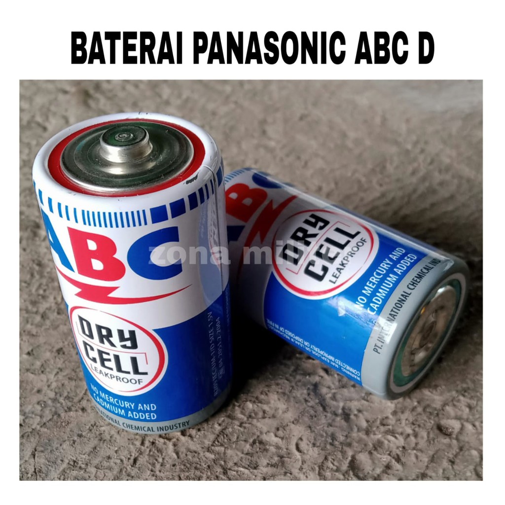 Jual Batu Baterai ABC D Besar | Shopee Indonesia
