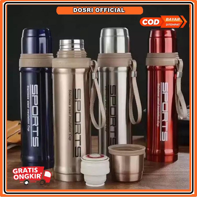 Jual SPORT Stainless steel insulation Cup / termos tahan air panas dan ...