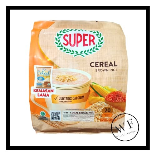 Jual Super Cereal Brown Rice / instant Cereal 600grm | Shopee Indonesia