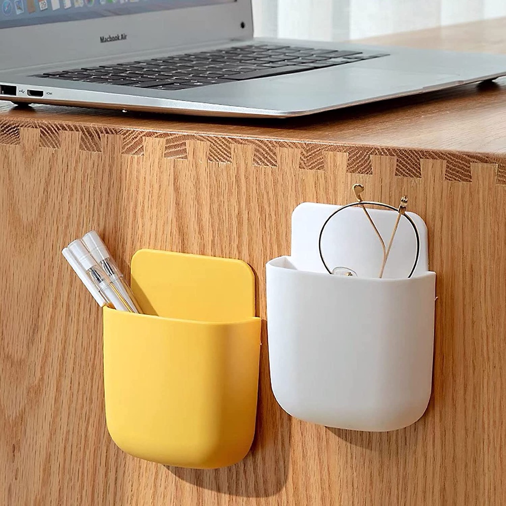 Jual (belanjaonlineku) Wall Mounted Plastic Storage Boxes Rak Tempel ...