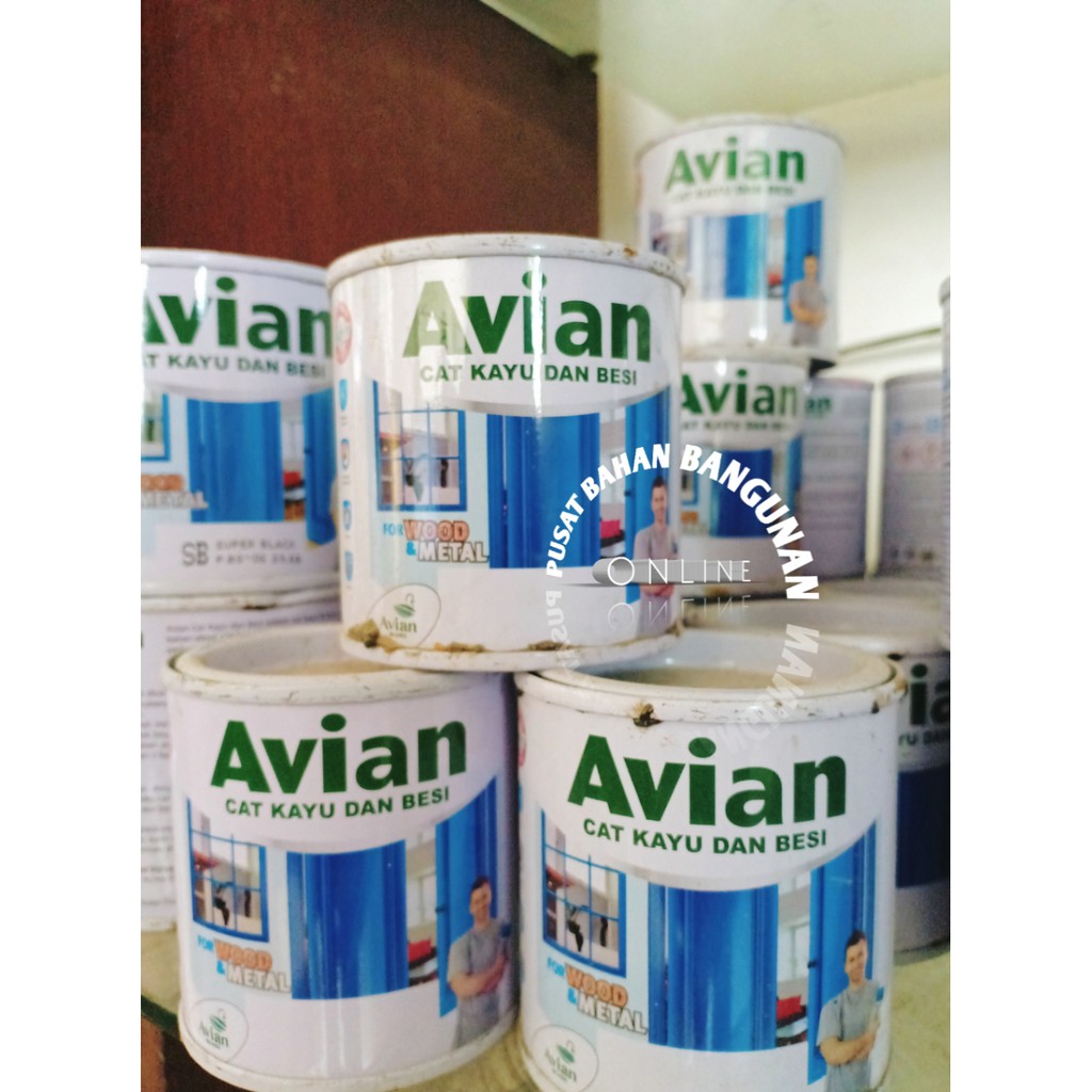 Jual Cat Kayu Avian 50 cc / Cat Besi /Cat Minyak 50ml , 50 ml /Cat ...