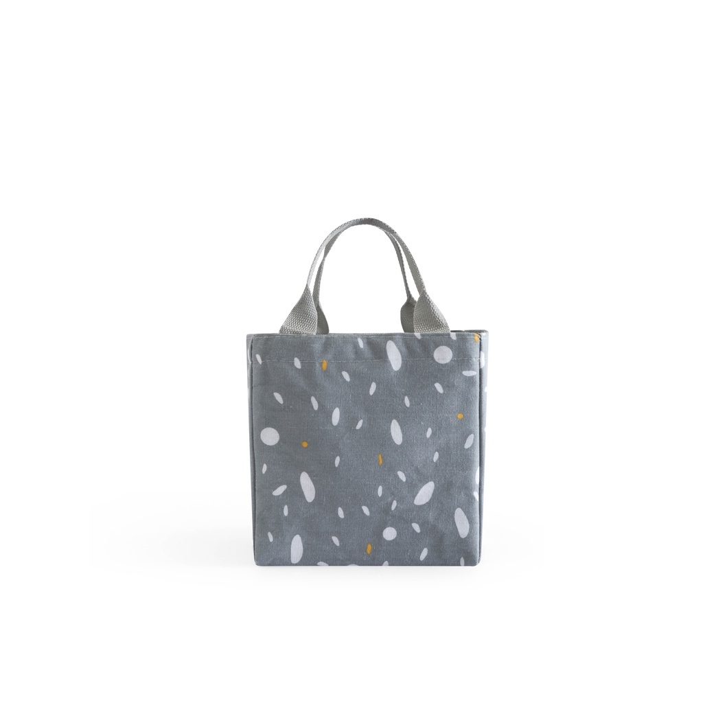 Jual Chingu PA006 Tas Bekal Motif Simple Polos Warna Lunch Cooler Bag ...