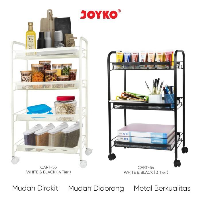 Jual Trolley Rak Susun Roda Troli Penyimpanan Rolling Storage Cart ...