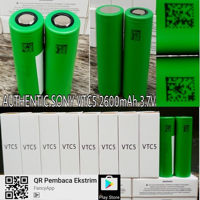 Jual Sony VTC 5 Authentic 100% | Shopee Indonesia