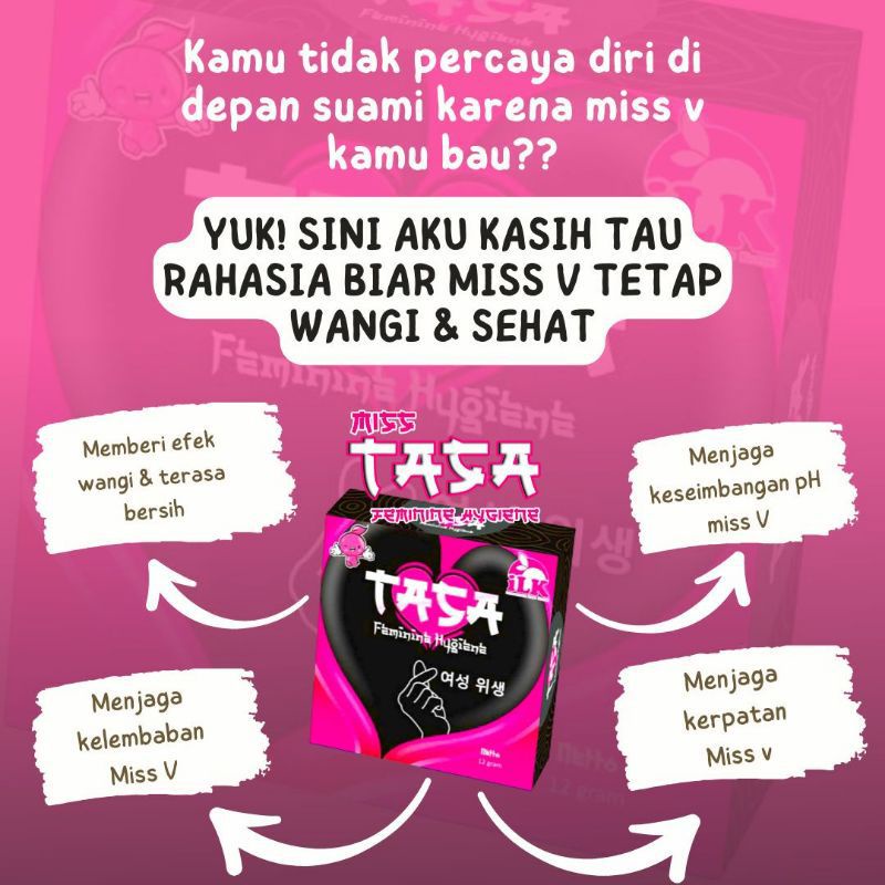 Jual (ACEH SABUN TASA)SABUN VIRAL PEMBERSIH KEWANITAAN MISS V(perapat ...