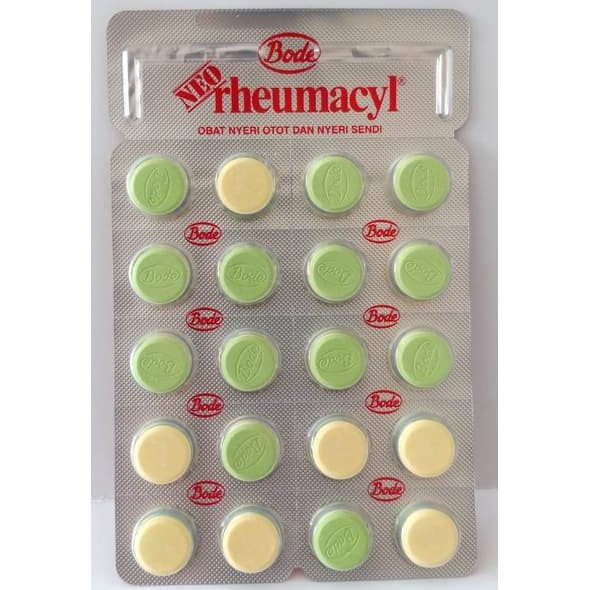 Jual Neo Rheumacyl isi 20 tablet Obat Nyeri Neo Remacil | Shopee Indonesia