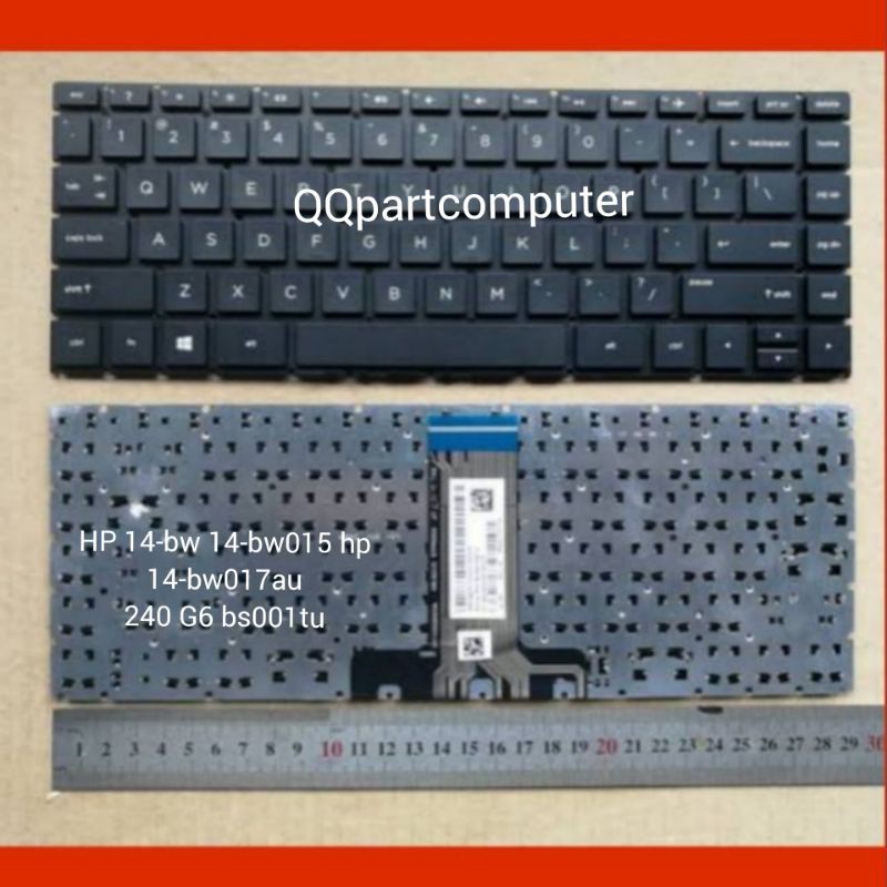 Jual Keyboard Laptop HP 14-bw 14-bw015 hp 14-bw017au 240 G6 bs001tu ...