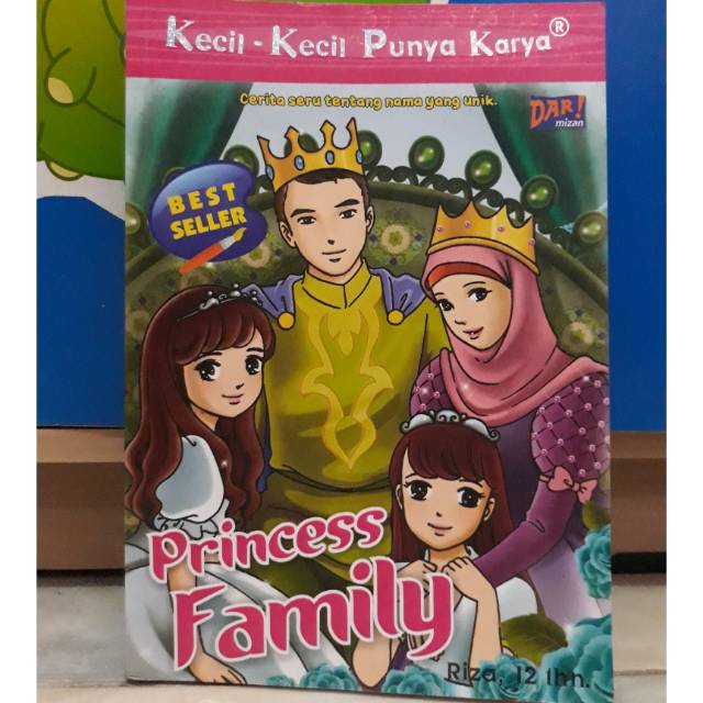 Jual Novel KKPK 'Princess Family' (Kecil-kecil punya karya) | Shopee ...
