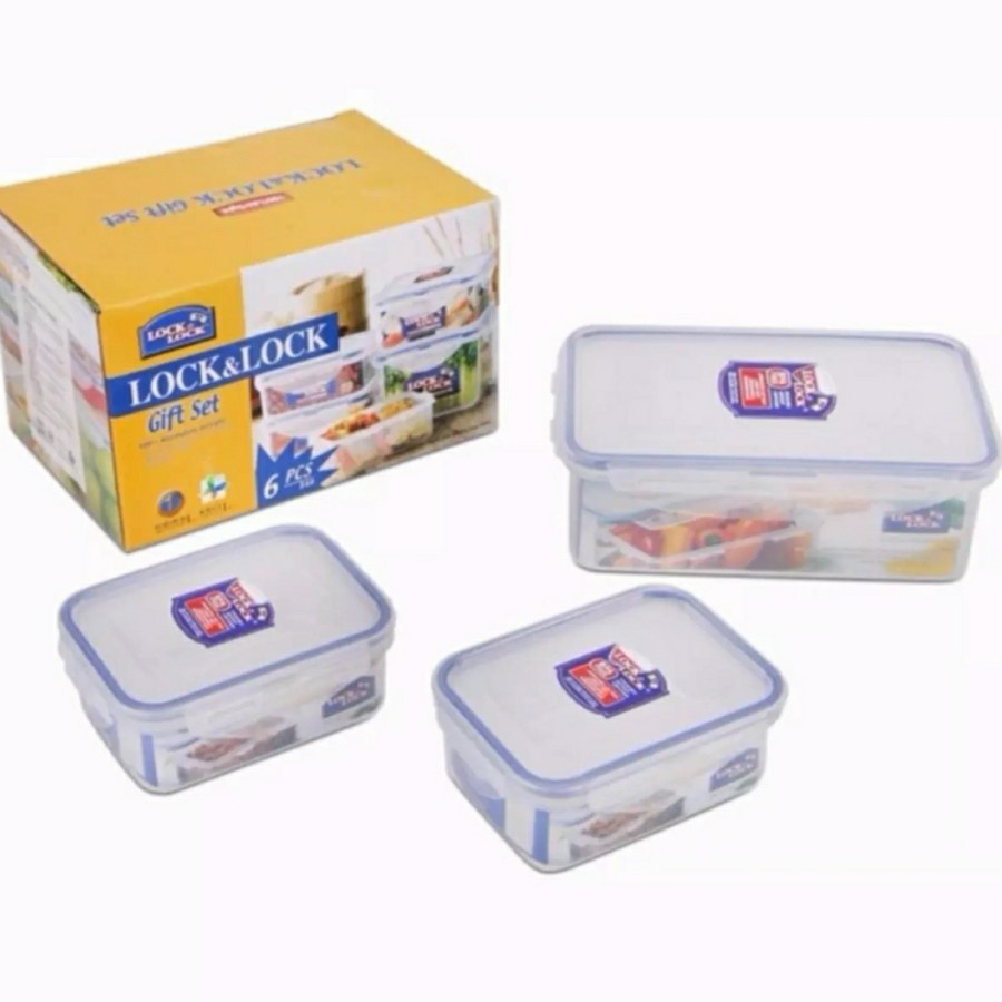 Jual Lock & Lock/Lock n Lock Gift Set/Kado Pernikahan/Hampers isi 3 ...