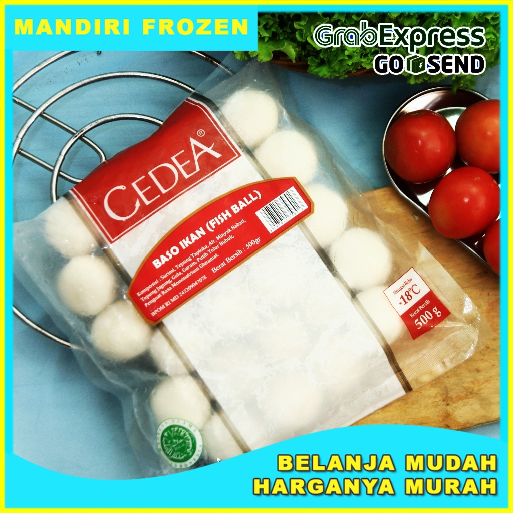 Jual CEDEA FishBall (Baso Ikan) 500gr - Makanan Beku Olahan | Shopee ...