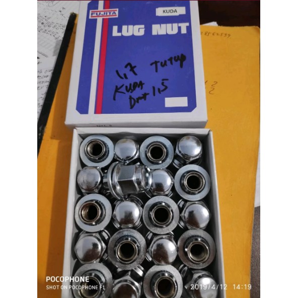 Jual Mur Baut Roda Kuda Drat 1.5 With Ring Cincin | Shopee Indonesia